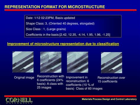 PPT STATISTICAL LEARNING METHODS FOR MICROSTRUCTURES PowerPoint Presentation ID