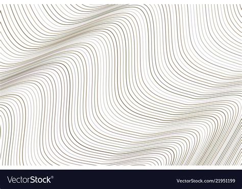 Artistic Line Curve Wave Background Pattern Vector Image