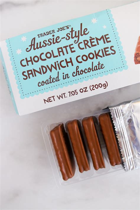 Sweet On Trader Joes Aussie Style Chocolate Crème Sandwich Cookies Bake At 350°
