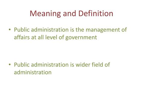 Ppt Introduction To Public Administration Powerpoint Presentation