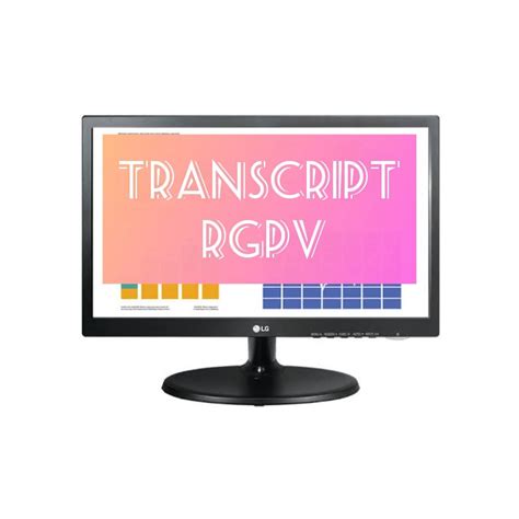 Transcript Rgpv Bhopal