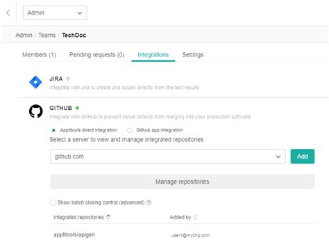 Applitools Github Integration Applitools Tutorials