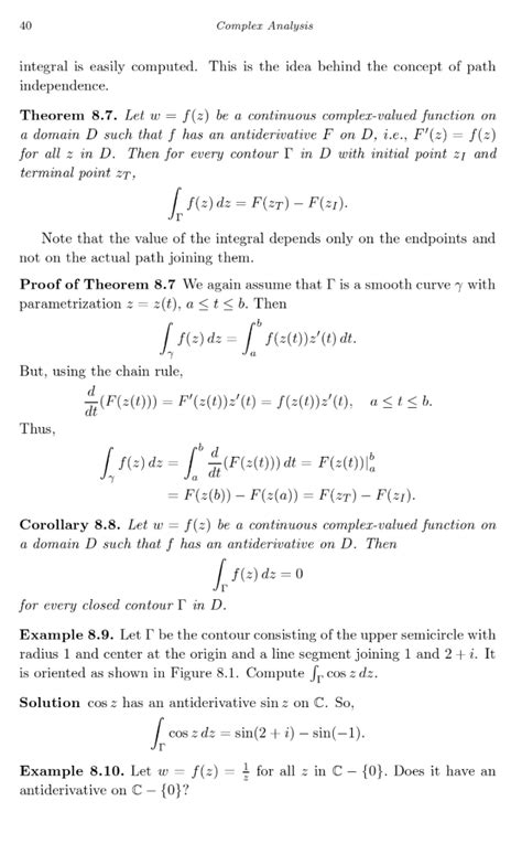 Solved Chapter Contour Integrals And Path Independence Let Chegg