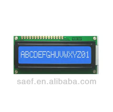 1602 Character LCD 16x2 LCD Display Module By SAEF