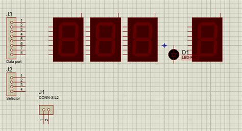 Roynathaniel Pcb Layout For 7 Segment Display With 7 X 4 Displays Common Anode Display
