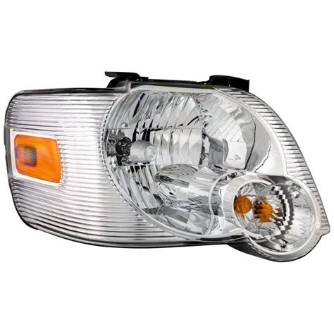Headlight For Ford Explorer And Explorer Sport Trac Halogen Headlamp