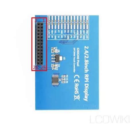 mpi2418 2 4 raspberry pi gpio display whtclcd