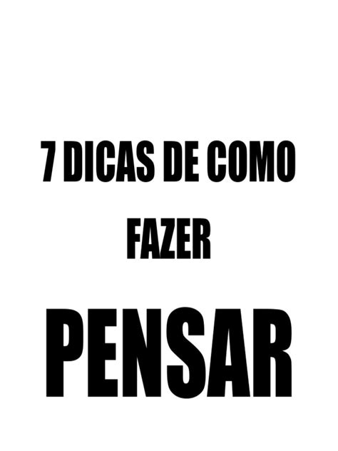 7 Tips How To Think Like A Programmer Pdf Pdf Programação De