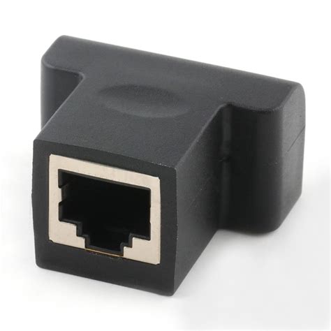 180 Degree Rj 45 Ethernet Female To 8 Pin Screw Terminal Block Adapter