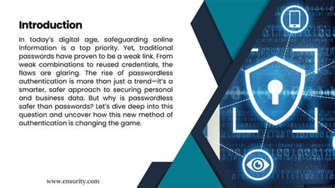 Why Passwordless Is Safer Than Passwords Ppt