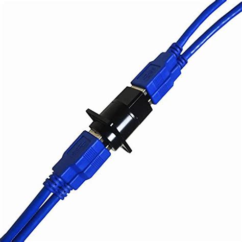 Shanfeilu Usb 3 0 D Panel Mount Socket Dual 2x Usb Port Solderless Series D Type Connector