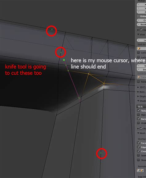 Knife Tool Nonsense Cutting Issue Modeling Blender Artists Community