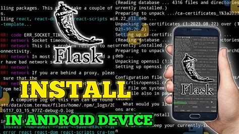 How To Install Flask In Android Device How To Use Flask Framework In
