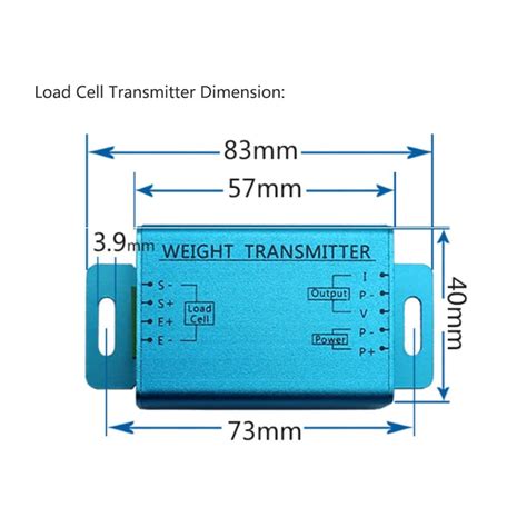 Load Cell Weight Transmitter Weighing Sensor Transducer Load Cell Amplifier