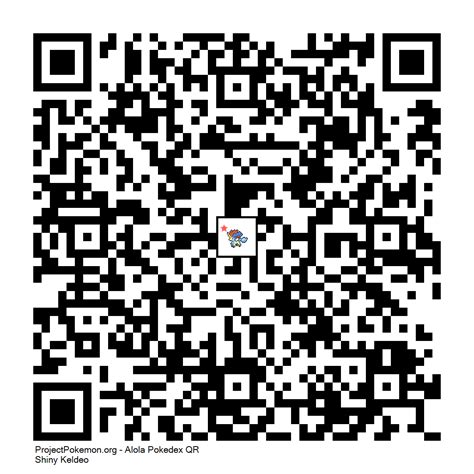 647 Shiny [keldeo] Ordinary Form Png Generation 7 Qr Codes Project Pokemon Forums