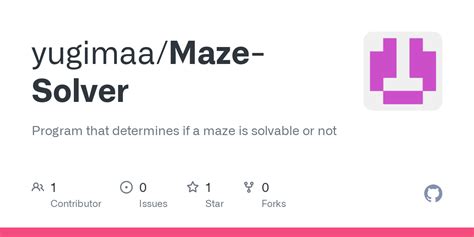 Github Yugimaamaze Solver Program That Determines If A Maze Is