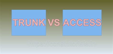 Switch Port Modes In Packet Tracer Ccna Tutorials