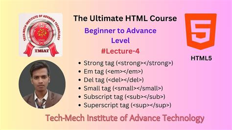 Html Basic To Advance Tutorial 4 Youtube