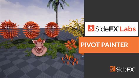 Pivot Painter Version 1 And 2 SideFX