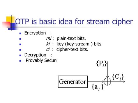 PPT One Time Pad Or Vernam Cipher PowerPoint Presentation Free