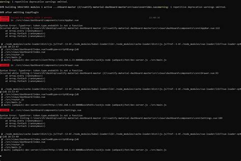Does Not Compile · Issue 73 · Creativetimofficialvuetify Material Dashboard · Github