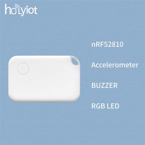 Holyiot NRF Beacon Tag LIS DH Accelerometer Sensor With Buzzer BLE Low Power