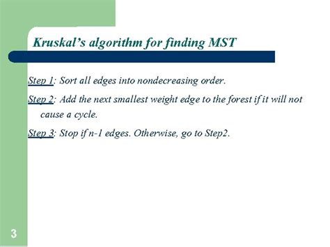 lecture 22 kruskal and dijkstra algorithms 1 recap