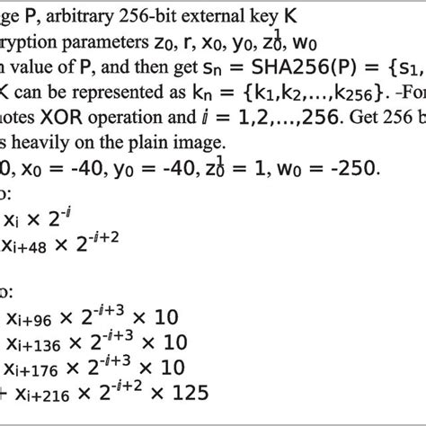 Generation Of Pre Encryption Parameters Download Scientific Diagram