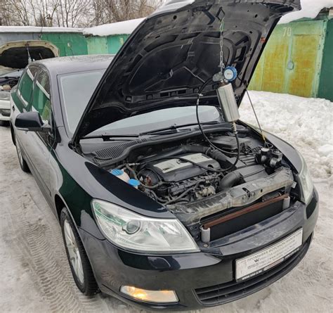 Skoda Octavia A5 1 8 промывка топливных форсунок — Промывка форсунок