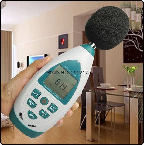 TM Mini Hand Held Digital LCD Display Sound Level Noise Meter DB High Precision Decibel