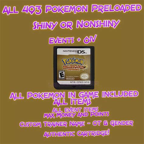 Functional Symptoms Of A Fake Cartridge Pokemon Heartgold 55 Off