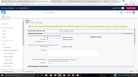 create custom object in salesforce application engineersiq