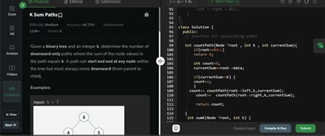 Gfg160 Gfg160dayschallenge Womenintech Problemsolving Dsa Prachi Gupta