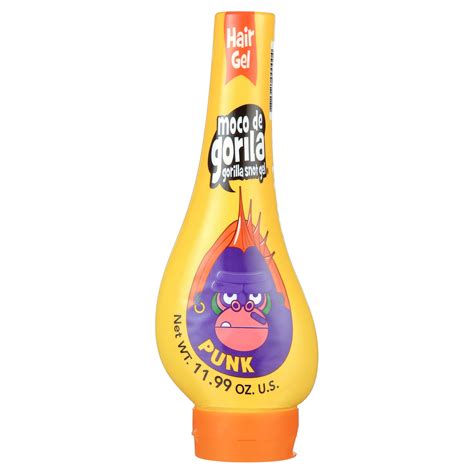 Moco De Gorila Snot Hair Gel Punk Yellow 1199oz Strong Hold Styling