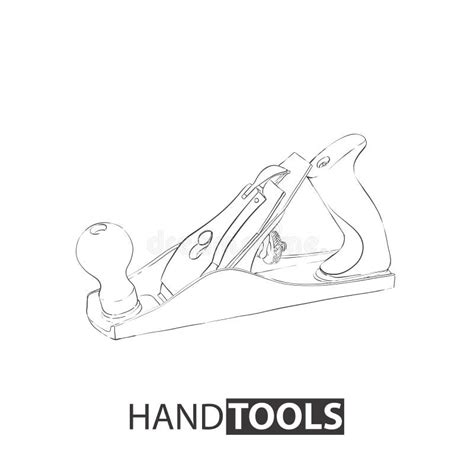 Hand Drawn Jointer Stock Vector Illustration Of Joinery 105755064
