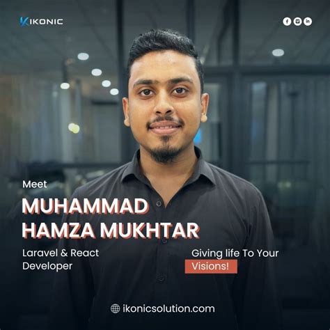 Muhammad Hamza Mukhtar On Linkedin Promotion Careergrowth Softwareengineering Laravel