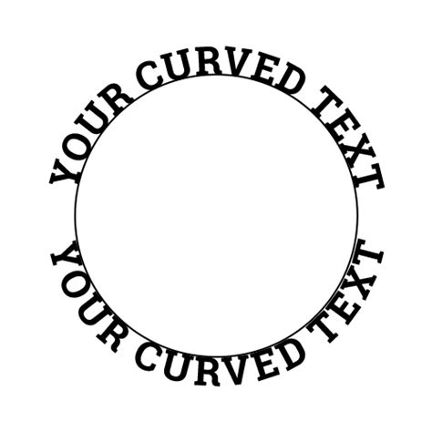 Curved Text Generator