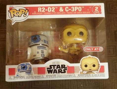 Funko Pop Vinyl Star Wars R2 D2 And C3po 2 Pack Disney Dis Disney
