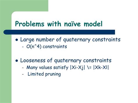 Ppt Non Binary Constraints Powerpoint Presentation Free Download