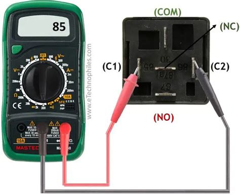 How To Test A Relay With A Multimeter All Types Pin Pin
