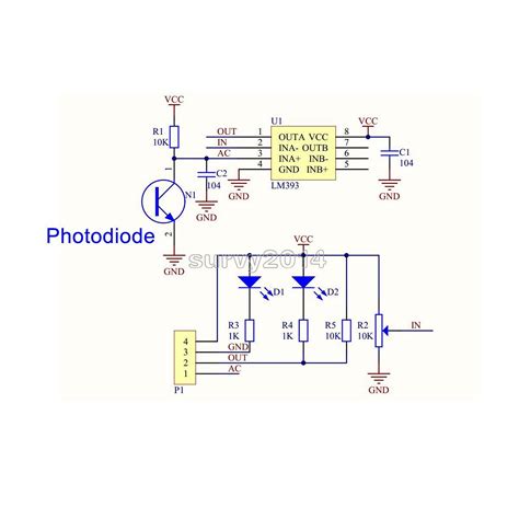 lm393 light sensor switch module digital photosensitive detection board