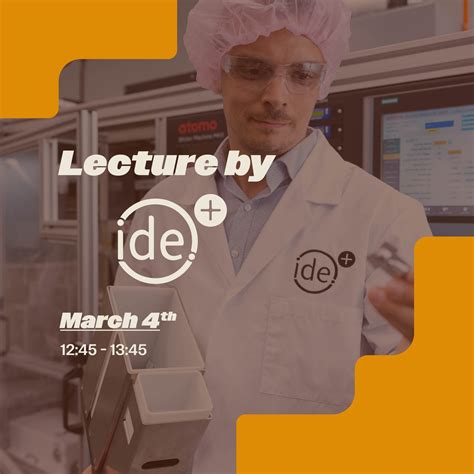Lunch Lecture By Ide Group Ide Business Fair
