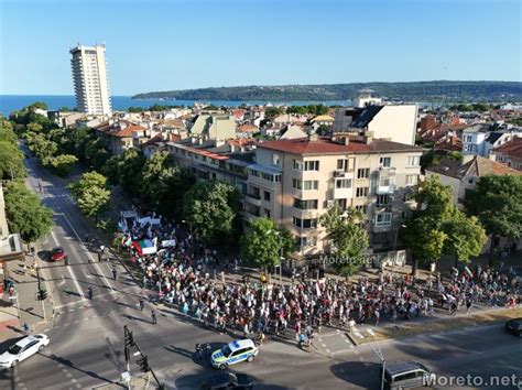 Варненци отново излязоха на протест срещу въвеждането на еврото снимки Варна