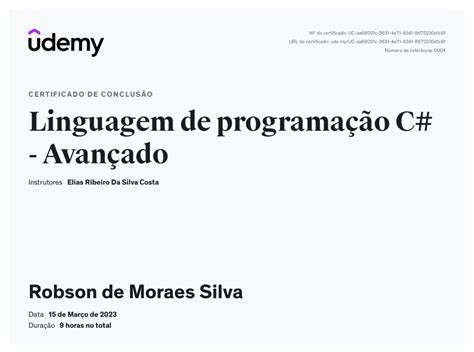 Csharp Programação Dotnet Robson De Moraes Silva