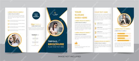 전문 비즈니스 Trifold 브로셔 디자인 프리미엄 벡터 전문 비즈니스 Trifold 브로셔 디자인 프리미엄 벡터