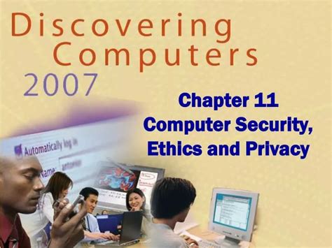 Ppt Chapter 11 Computer Security Ethics And Privacy Powerpoint
