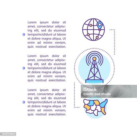 텍스트가 있는 국제 로밍 인터넷 커버리지 개념 아이콘 외국 공급자 네트워크 사용 Ppt 페이지 벡터 템플릿입니다 브로셔 잡지