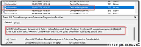 Microsoft Intune Mdm Policymanager Unknown Win32 Error Code
