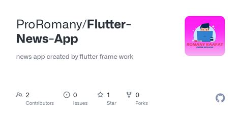 Github Proromanyflutter News App News App Created By Flutter Frame Work