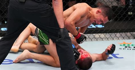Highlights Vicious Slam Knockout Illegal Head Butt Ufc Vegas 75
